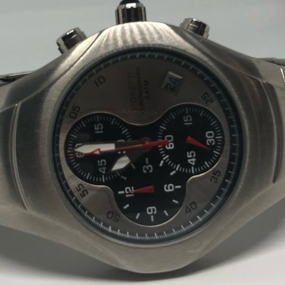 Vintage | Accessories | Vintage Gianni Moretti Watch Chronograph 5atm ...